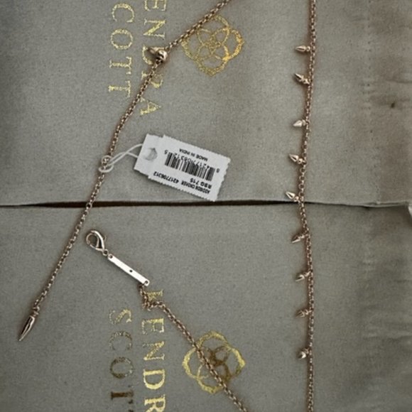 Kendra Scott | Jewelry | Nwt Kendra Scott Rose Gold Addison Choker Necklace | Poshmark